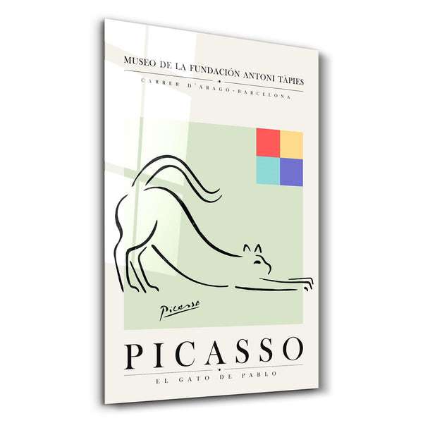 Pablo Picasso - El Gato De Pablo | Gallery Print Collection Glass Wall ...